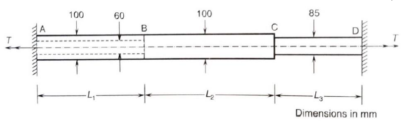 Solved a. A steel rod 30 mm diameter and 300 mm long is | Chegg.com
