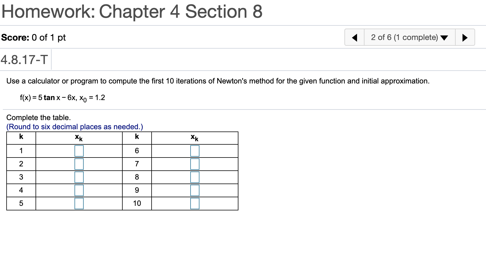 Solved Use a calculator or program to compute the first 10 | Chegg.com