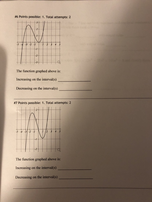 Solved #6 Points possible: 1 . Total attempts: 2 The | Chegg.com