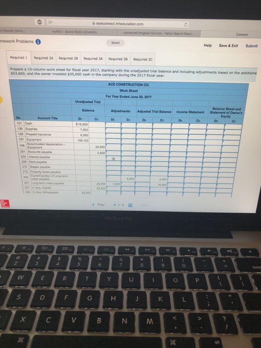Solved Homework Problems Help Save&Exit Submit The following | Chegg.com