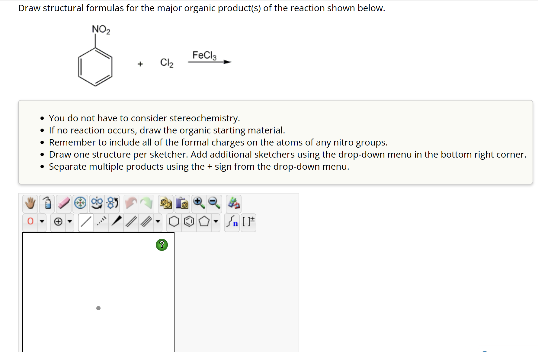 Solved Draw structural formulas for the major organic | Chegg.com