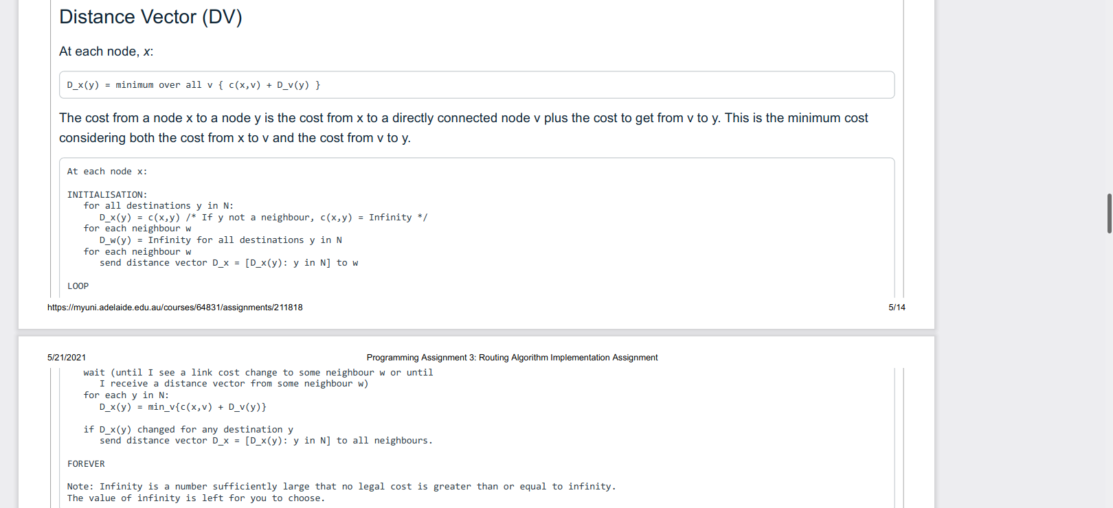 Solved Poisoned Reverse (PR)In Poisoned Reverse, if a node A | Chegg.com