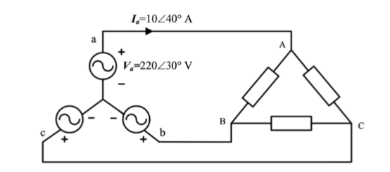 Solved Find the total complex three-phase power used by the | Chegg.com