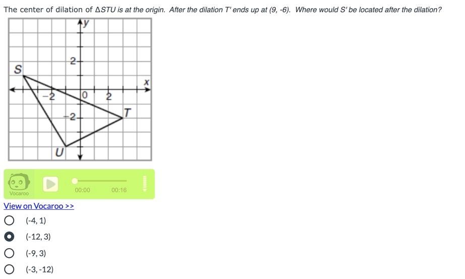 Solved Triangle RST was dilated to create triangle R'S'T', | Chegg.com