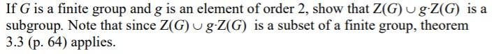 Solved Theorem 3.3: Let H be a nonempty finite subset of a | Chegg.com