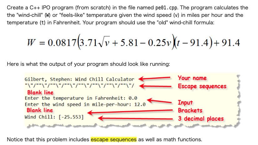 Solved Create a C++ IPO program (from scratch) in the file | Chegg.com