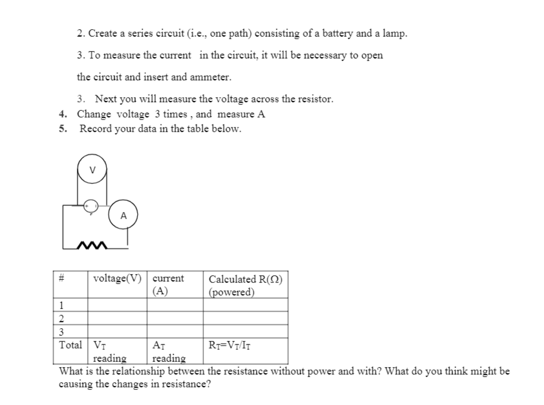 Solved I am working on a lab report and just want to make | Chegg.com