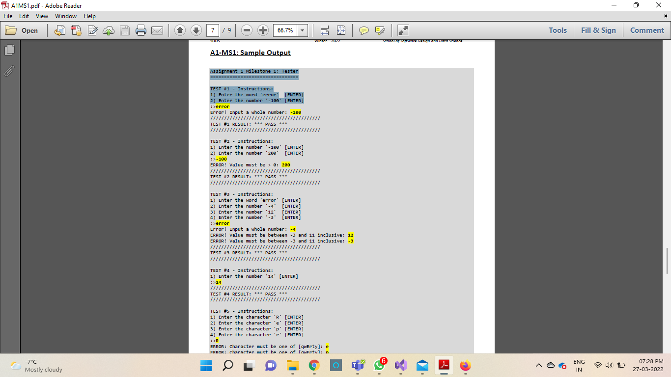 х ZA1MS1.pdf - Adobe Reader File Edit View Window | Chegg.com