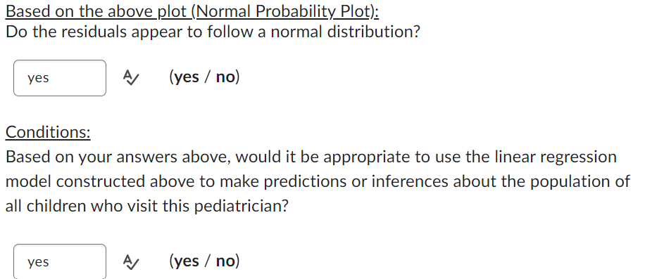 Solved Residuals Versus Height (response is | Chegg.com