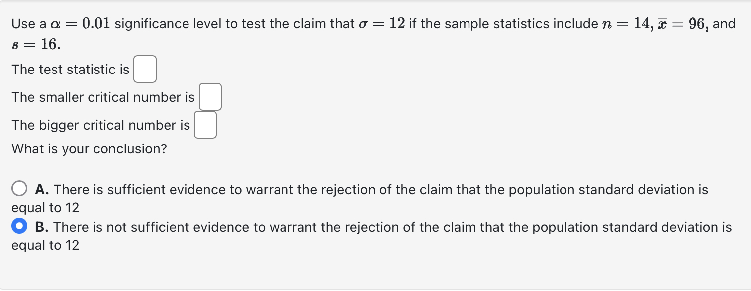 Solved Use a α=0.01 significance level to test the claim | Chegg.com