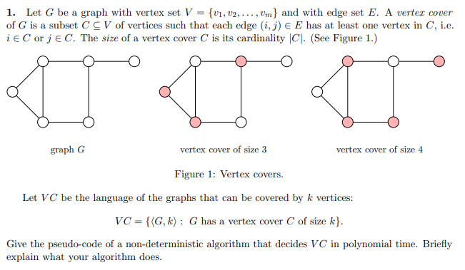 Solved Let G ﻿be a graph with vertex set V={v1,v2,dots,vm} | Chegg.com