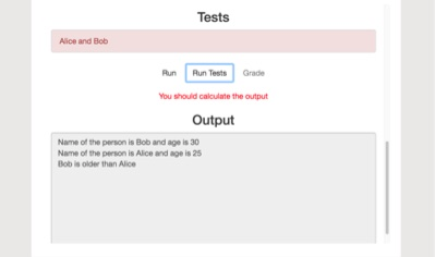 Solved Create a class called Person with the following | Chegg.com