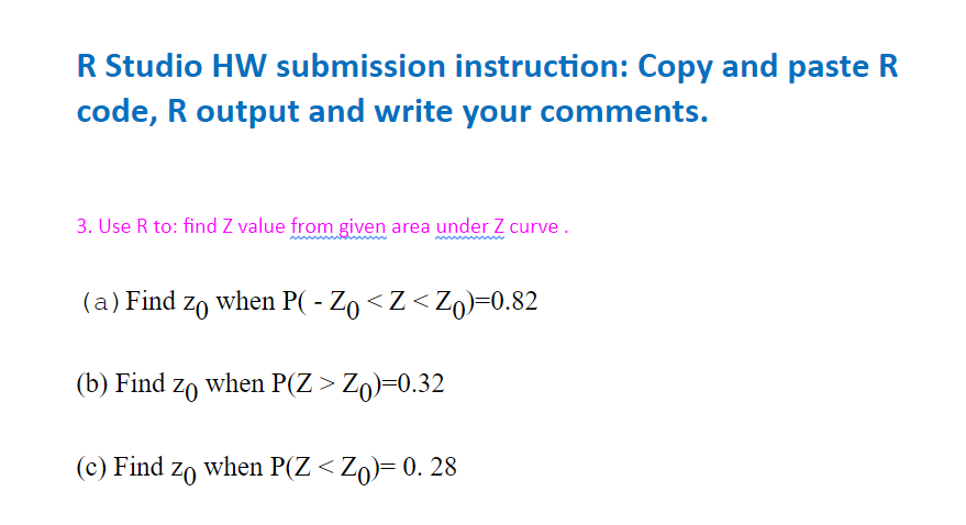 Solved R Studio HW submission instruction: Copy and paste R | Chegg.com