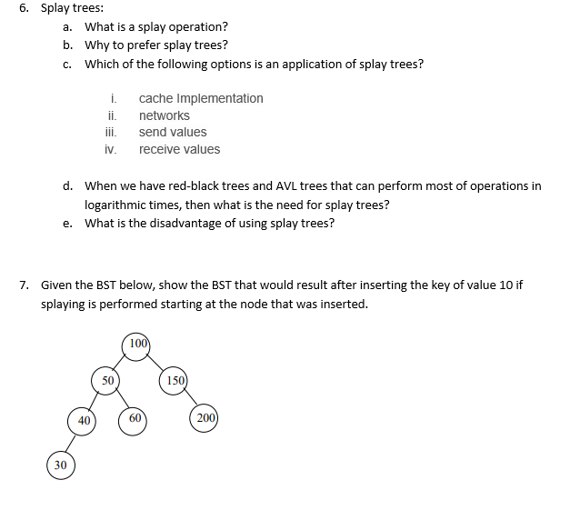 Solved 1. Show the result of inserting 50 into the Red-Black | Chegg.com