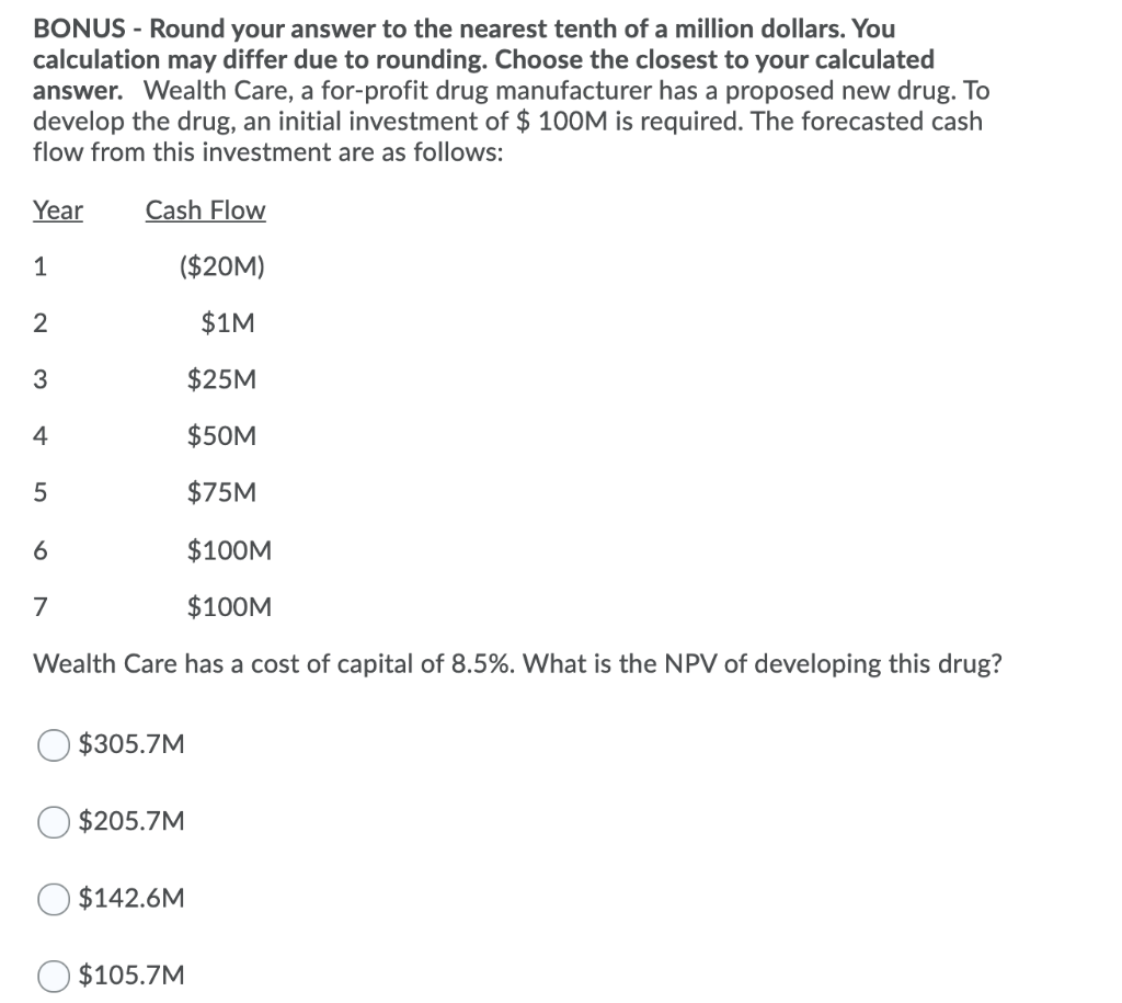 Solved BONUS - Round your answer to the nearest tenth of a | Chegg.com