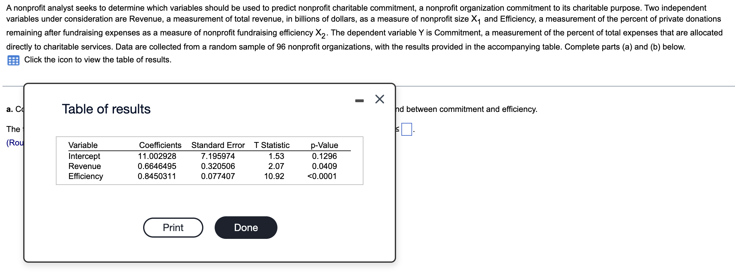 Solved A Construct 95 Confidence Interval Estimates Of 8310