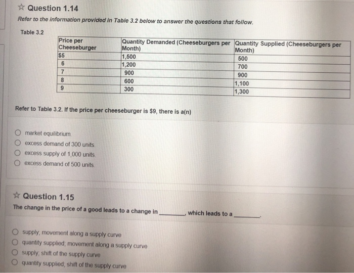 Solved ☆ Question 1.14 Refer to the information provided in | Chegg.com