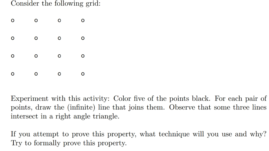 Solved Consider the following grid Experiment with this | Chegg.com