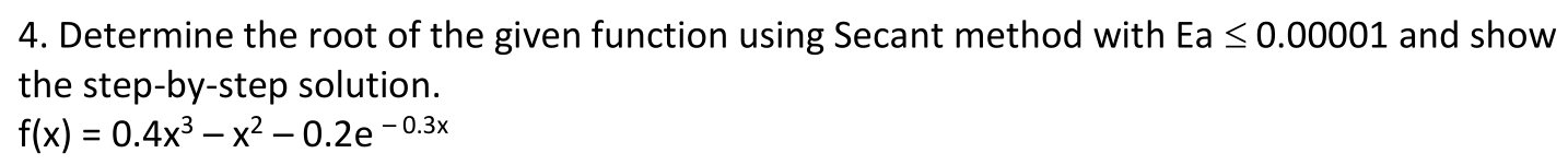 Solved Solve the following problems in Microsoft Excel | Chegg.com