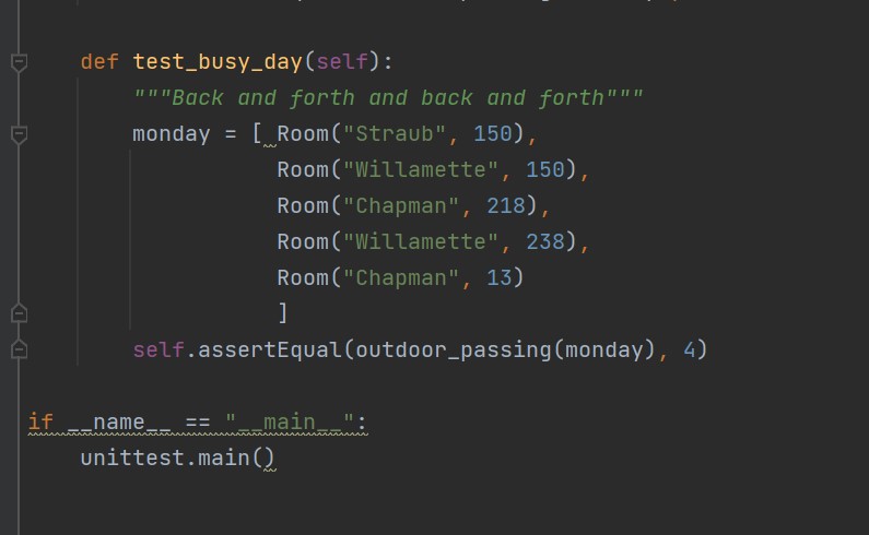 Solved Im Trying To Make Sure This Code Works Against The Chegg