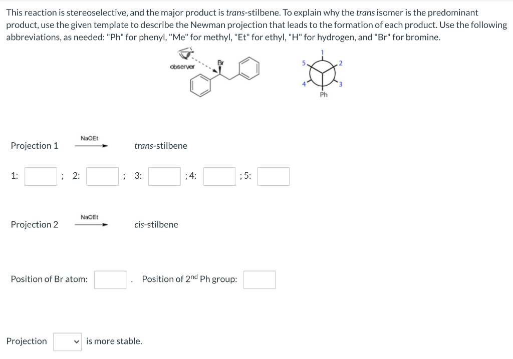 Solved (S)-1-Bromo-1,2-diphenylethane reacts with a strong | Chegg.com