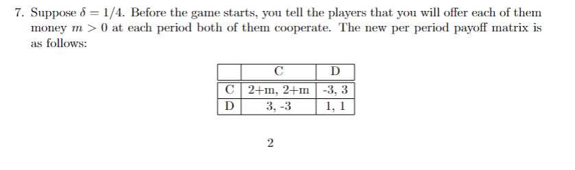 Solved For the following parts, suppose this game is played | Chegg.com Solved For the following parts, suppose this game is played | Chegg.com