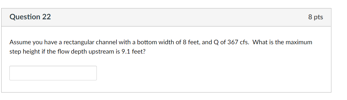 Solved Question 22 8 pts Assume you have a rectangular | Chegg.com