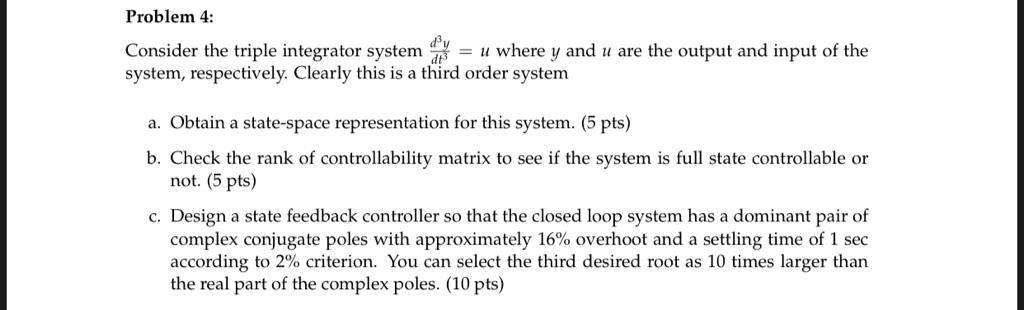 Solved Here is the Control systems question. You can also | Chegg.com