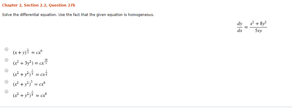 Solved Chapter 2, Section 2.2, Question 27b Solve the | Chegg.com