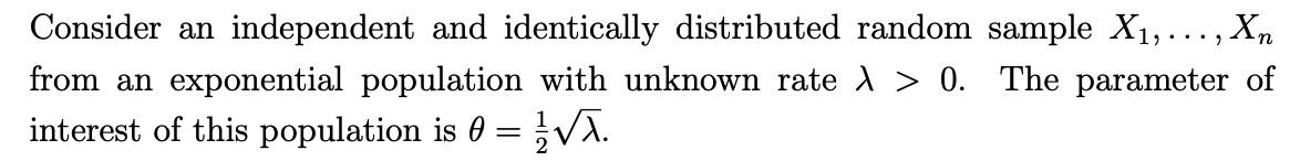 Solved Consider an independent and identically distributed | Chegg.com