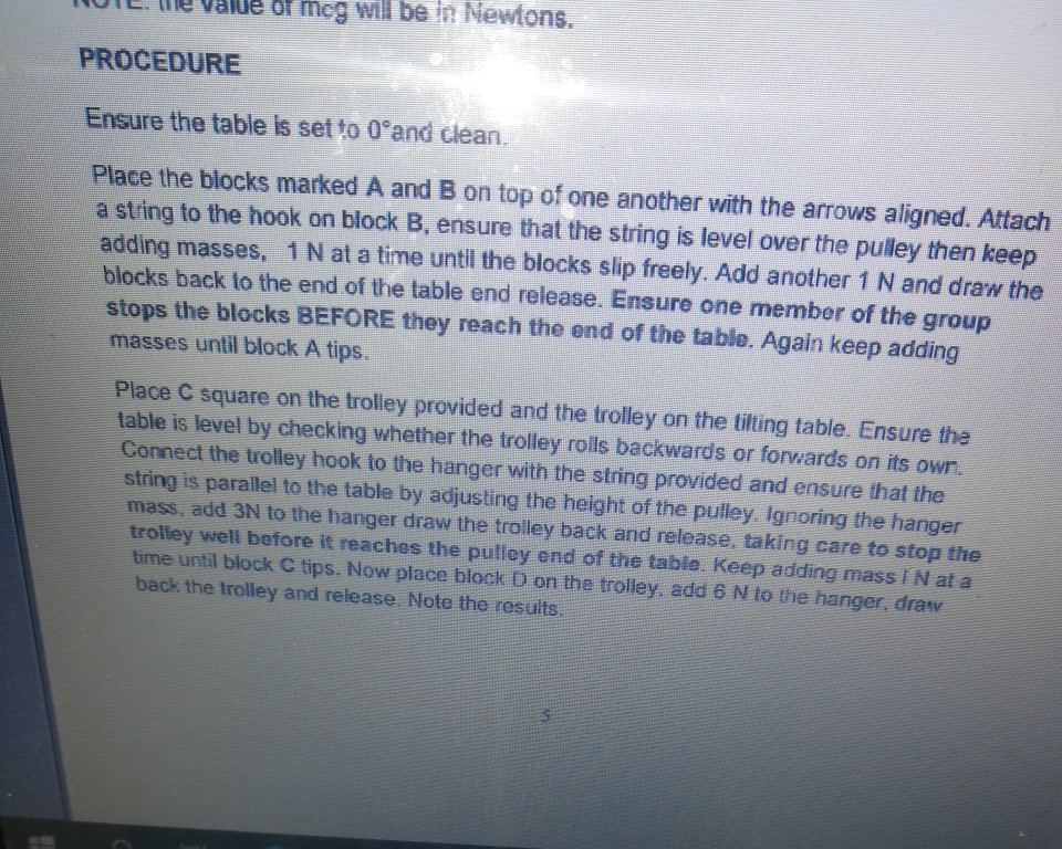 calculate the required force to cause tipping of | Chegg.com