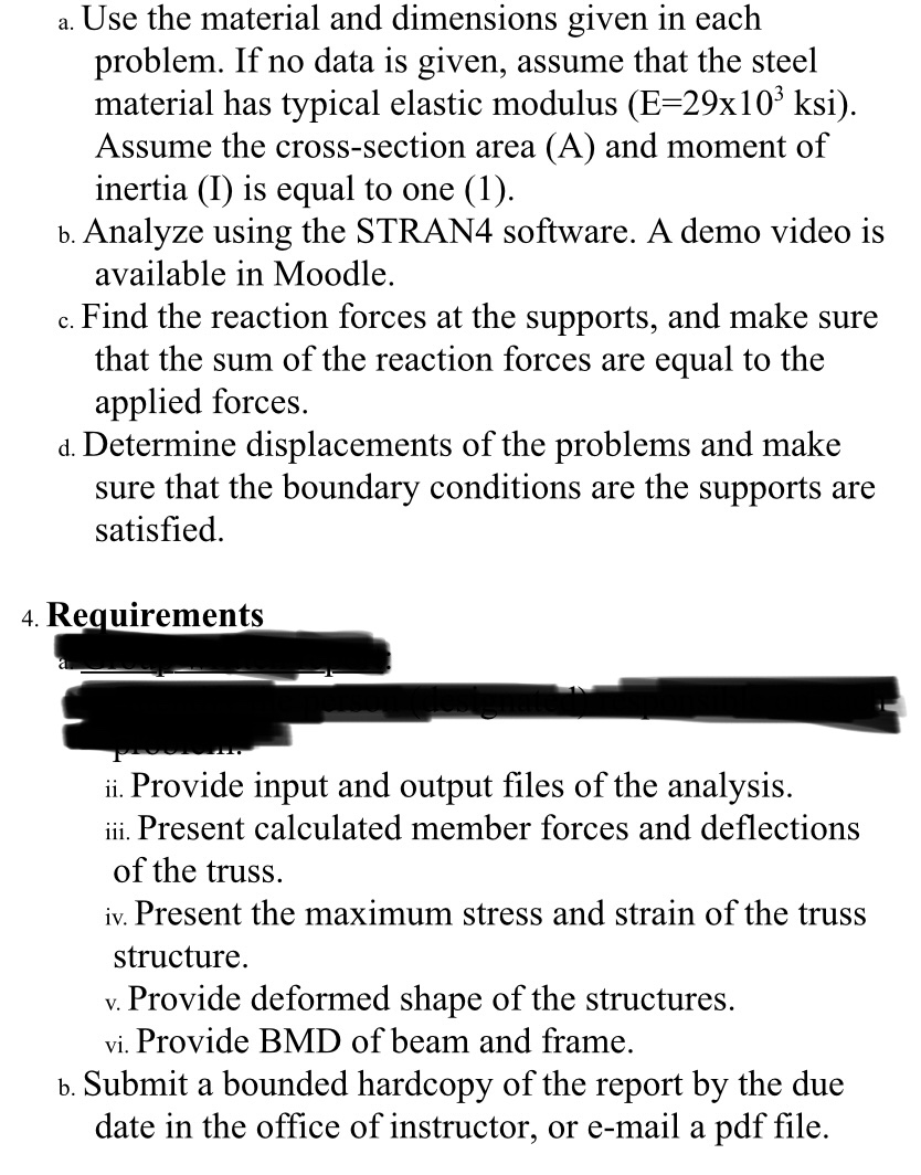 Solved a. Use the material and dimensions given in each | Chegg.com