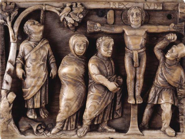 Solved Explain how this artwork: Crucifixion of Christ Panel | Chegg.com