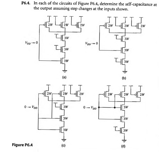[Solved]: P6.4. In each of the circuits of Figure P6.4, de