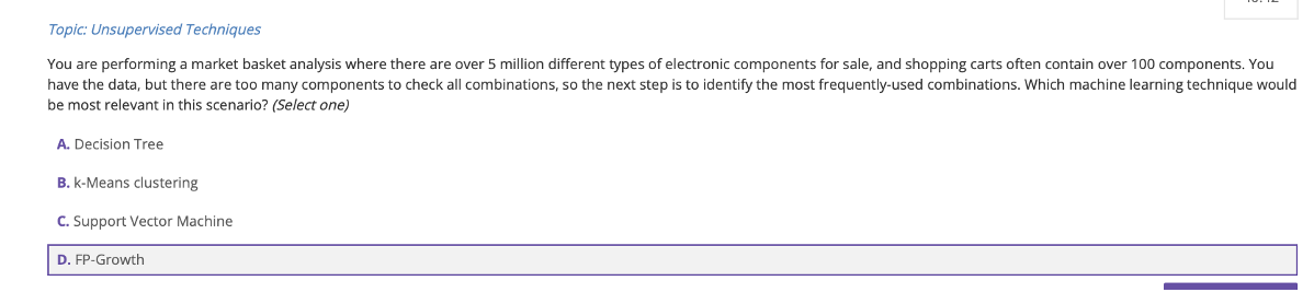 Solved Topic: Unsupervised Techniques You are performing a | Chegg.com
