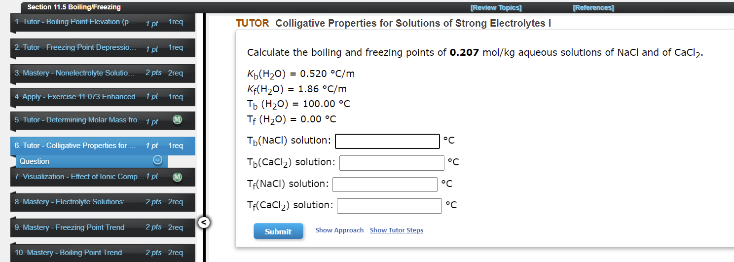 Solved What mass of glycerin (C3H8O3), a nonelectrolyte, | Chegg.com