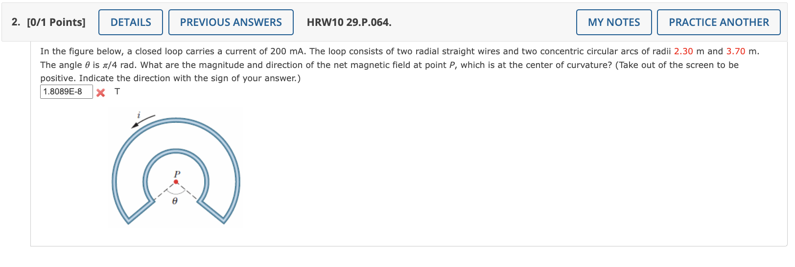 Solved positive. Indicate the direction with the sign of | Chegg.com