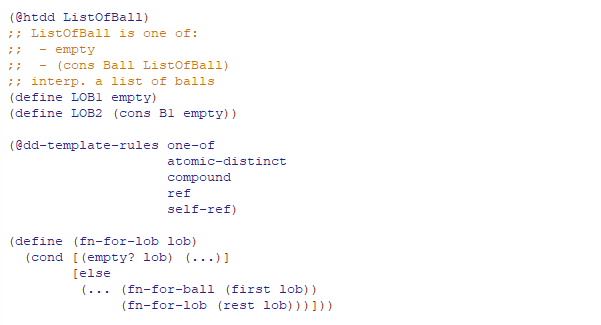 Solved i ; ; Data definitions: (@htdd Ball) (define-struct | Chegg.com
