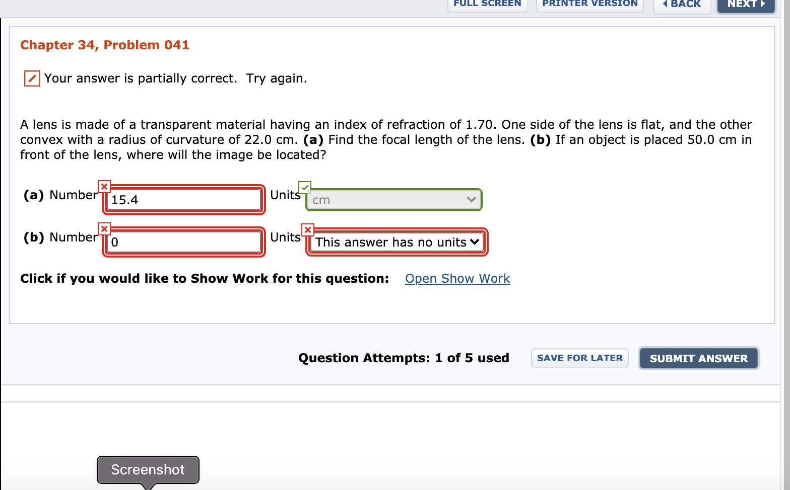 Solved FULL SCREEN PRINTER VERSION 4 BACK NEXT Chapter 34, | Chegg.com