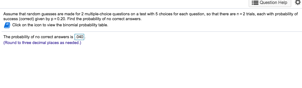 Solved Question Help Assume That Random Guesses Are Made For Chegg solved-question-help-assume-that-random-guesses-are-made-for-chegg