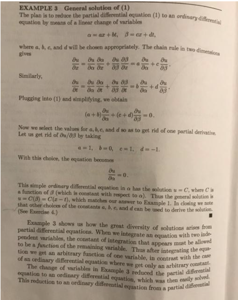 Solved EXAMPLE 3 General solution of (1) The plan is to | Chegg.com