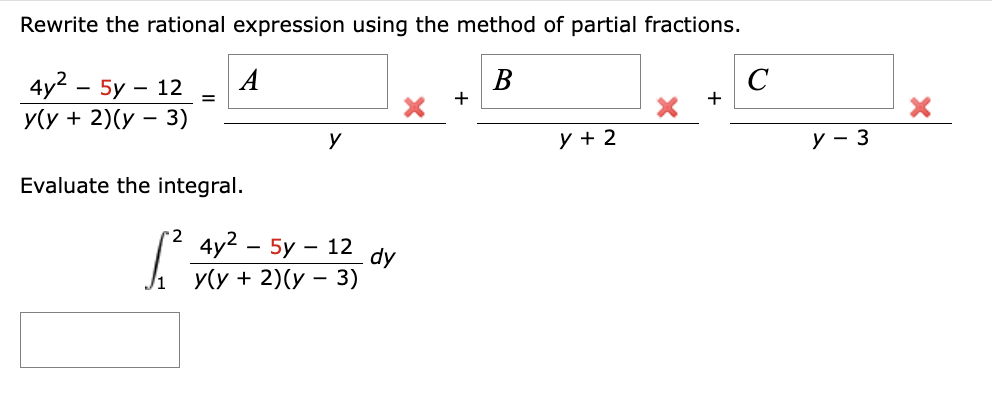 Solved Rewrite the rational expression using the method of | Chegg.com