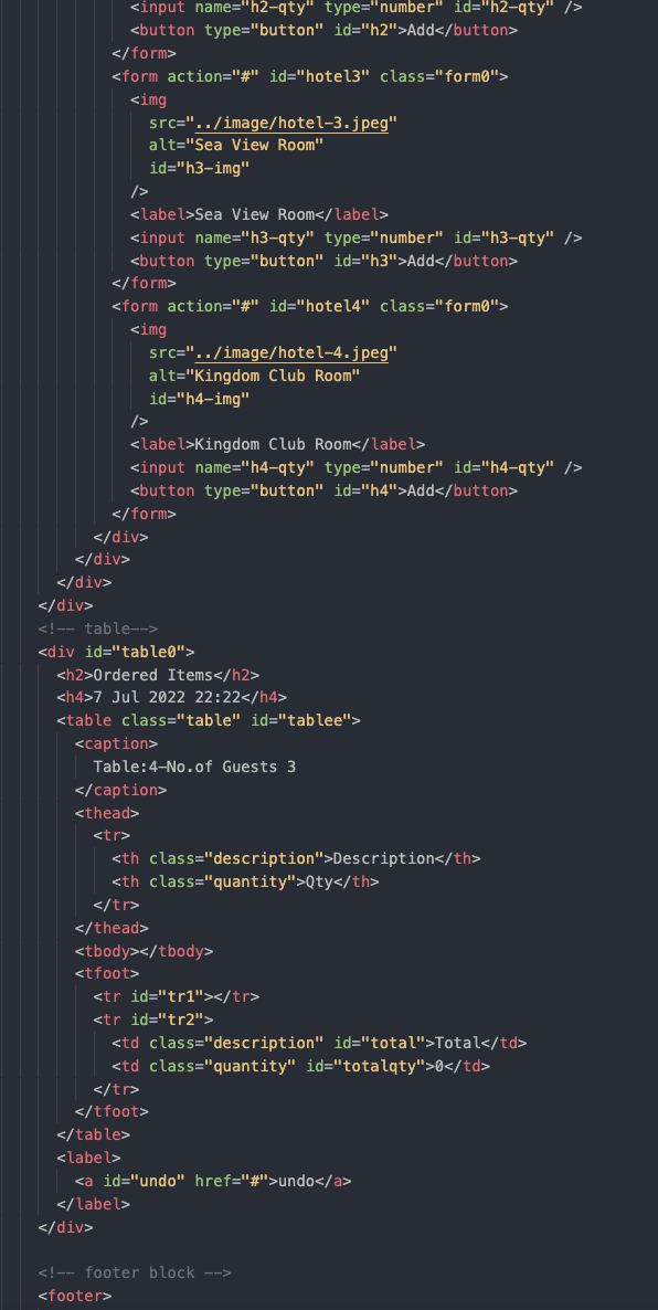 Solved javascript //////////////////order | Chegg.com