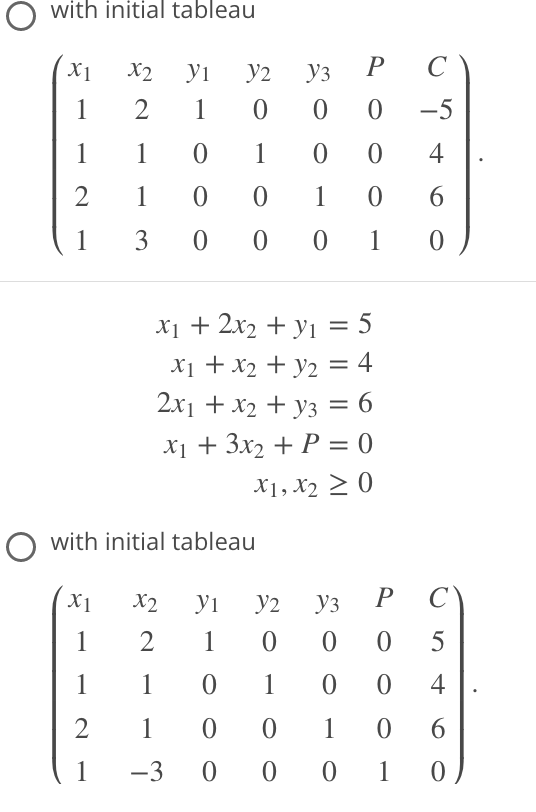 Solved Rewrite the following linear programming problem | Chegg.com