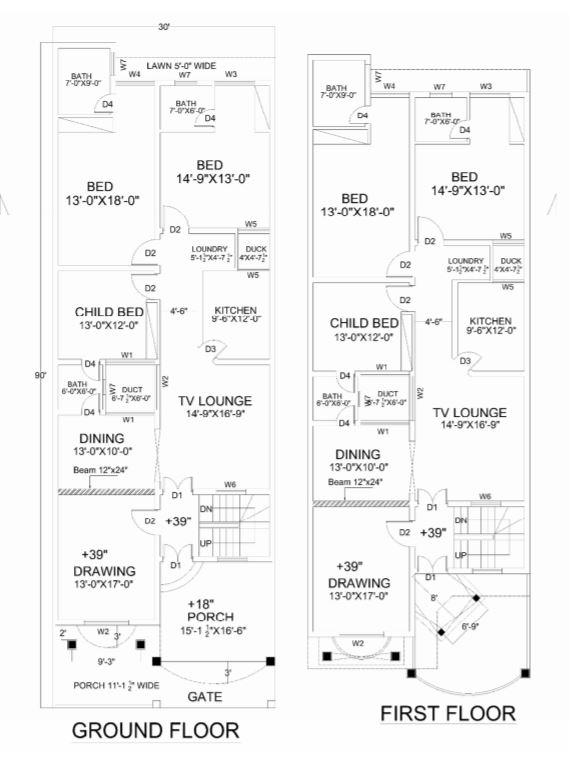 Draw a free hand structural detail of ground floor | Chegg.com