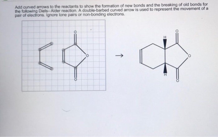 Add curved arrows to the reactants to show the | Chegg.com