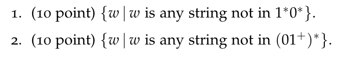 Solved Each of the following languages is the complement of | Chegg.com