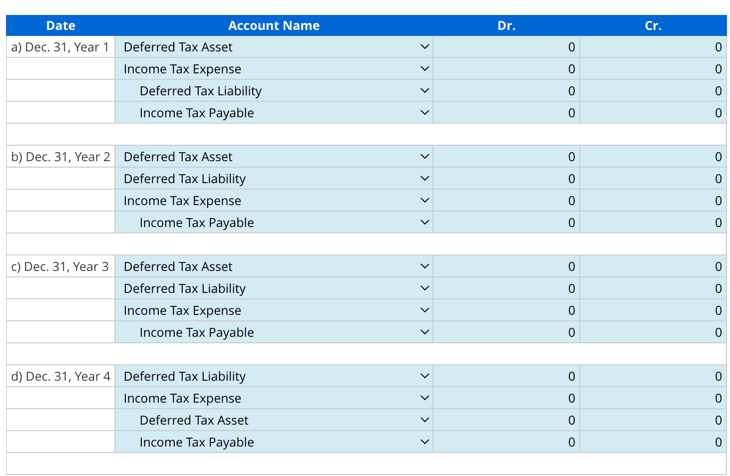 Solved Recording and Reporting Multiple Temporary | Chegg.com
