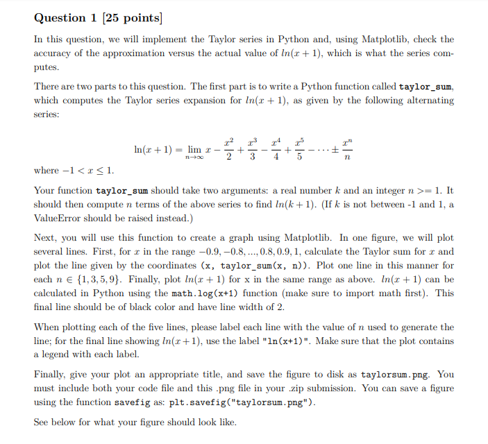 Question 1 (25 points) In this question, we will | Chegg.com