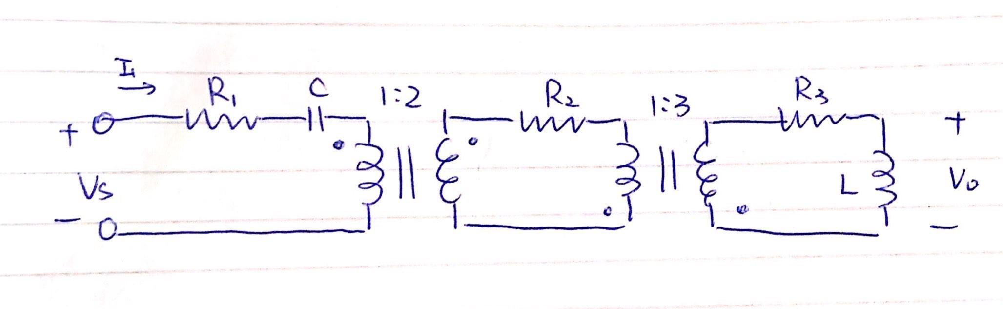 Solved Derive transfer function 𝐻(𝑠)=𝑉𝑜(𝑠)/𝑉𝑠(𝑠) | Chegg.com